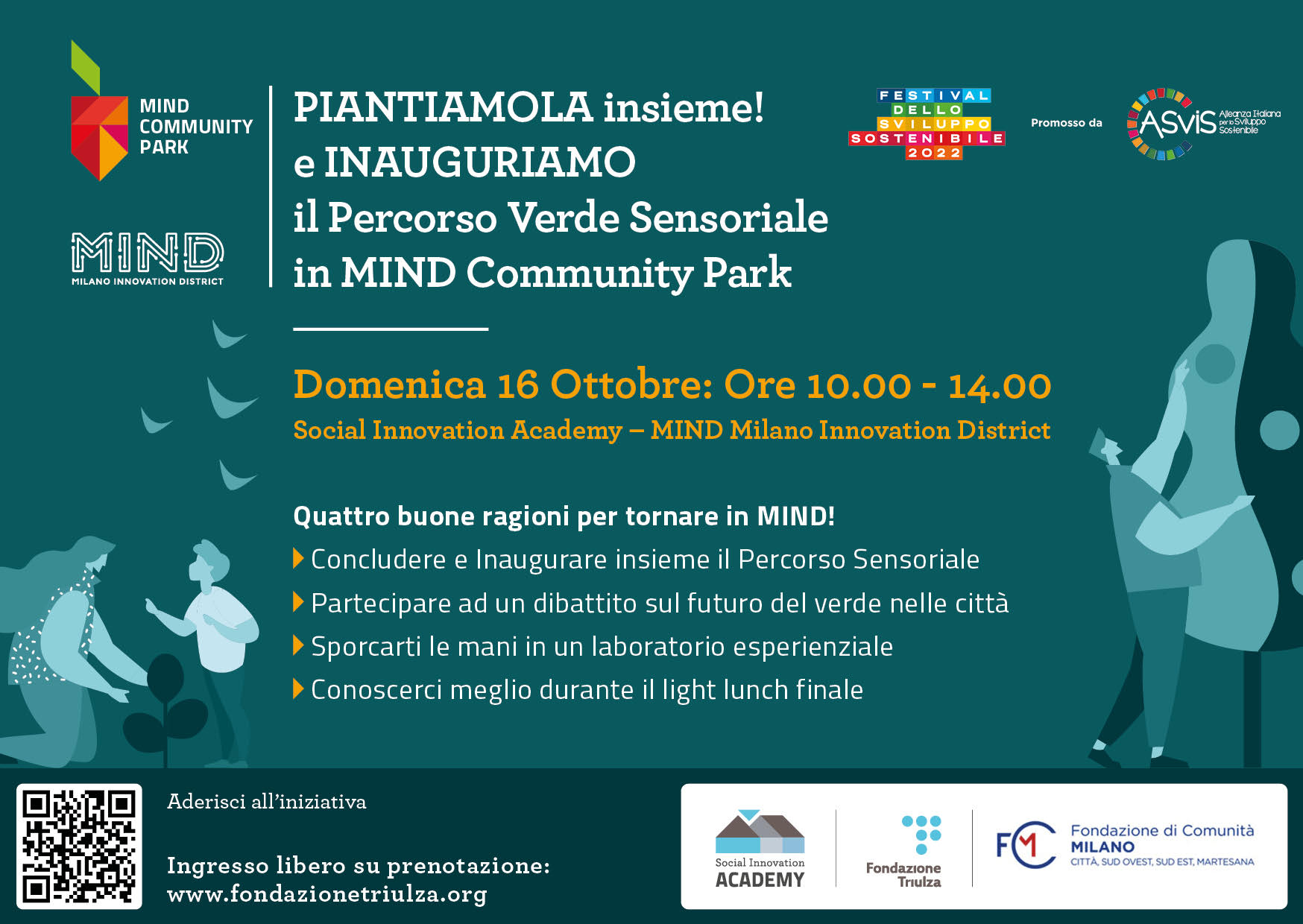 16 ottobre: PIANTIAMOLA insieme! e INAUGURIAMO il Percorso Verde ...